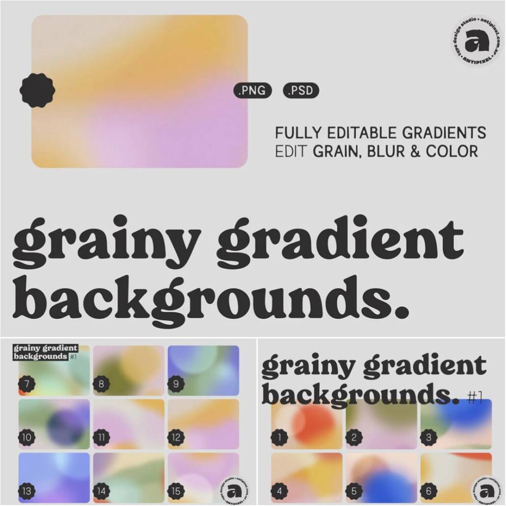 Grainy Gradients Background | Free download