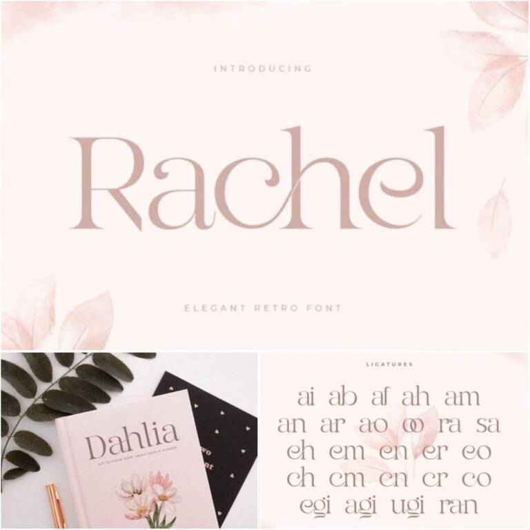 Rachel Font | Free download