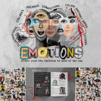 Emotions Collage & Illustrations | Free download