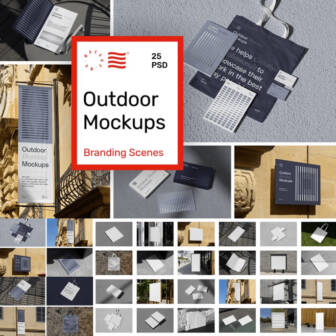 Outdoor Branding Mockups | Free download