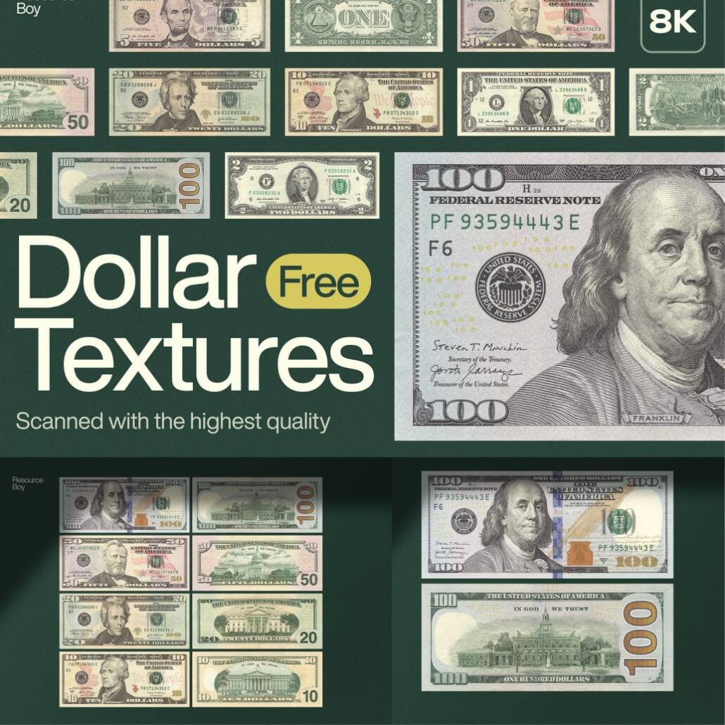 Dollar Textures Collection | Free download